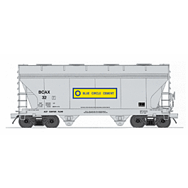 Intermount - ACF 2-Bay Center-Flow Covered Hopper - Ready to Run - Blue ...