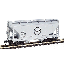 Intermount - ACF 2-Bay Center-Flow Covered Hopper - Ready to Run ...