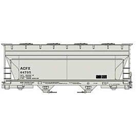 Accurail - ACF 2-Bay Covered Hopper - Kit - ACFX 44795 (gray) - 112-2220