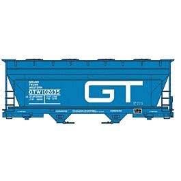 Accurail - ACF 2-Bay Covered Hopper - Kit - Grand Trunk Western #102635 ...