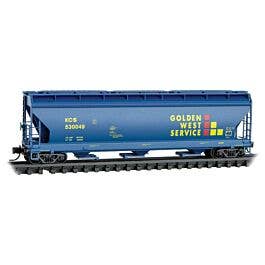 MicroTrain - ACF 3-Bay Center Flow Covered Hopper with Elongated ...