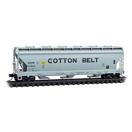 MicroTrain - ACF 3-Bay Center Flow Covered Hopper w/Round Hatches ...