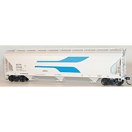 Accurail - ACF 3-Bay Covered Hopper 3-Number Set - PressureAide (white ...