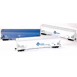 Accurail - ACF 3-Bay Covered Hopper 3-Pack - Kit (Plastic) - Archer ...