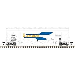 Atlas - ACF 4-Bay Center Flow(R) Pressureaide(R) Covered Hopper - Ready ...