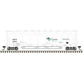 Atlas - ACF 4-Bay Center Flow(R) Pressureaide(R) Covered Hopper - Ready ...