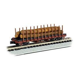 Bachmann - ACF 40' Log Car - 1906-1935 Version - 160-18351