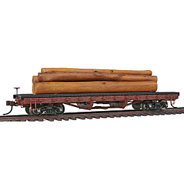 Bachmann - ACF Log Car w/Logs - Ready to Run - Silver Series(R) - 1906 ...