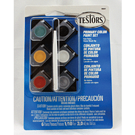 Testor - Acrylic Paint Pod Sets - 6 Primary Colors, Paint Pod & Paint ...