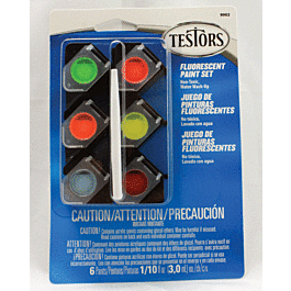 Testor - Acrylic Paint Pod Sets - 6 Fluorescent Colors, Paint Pod ...