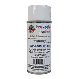 Tru-Color - Aerosol Spray Paint 4.5oz 135ml Can - Gloss White - 709-4003