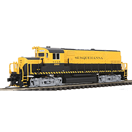 Atlas - Alco C420 Phase 2B w/DCC - Master(R) - Susquehanna #2000 (black, yellow) Low Nose with ...
