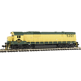 Atlas - Alco C630 - Standard DC - Master(R) - Reading #5301 (green, yellow) - 150-54211