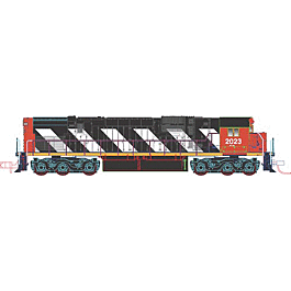 Atlas - Alco C630 - Standard DC - Master(R) - Canadian National #2023 (red, black, white) - 150 ...