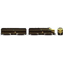 Rapido - Alco FA1-FB1 Set - LokSound and DCC - Erie 725D, 725C (black ...