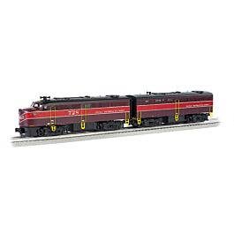 Bachmann - Alco FA1 (Powered)-FB1 (Unpowered) Set - Conventional 3-Rail ...