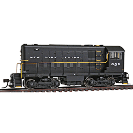 Atlas - Alco HH600/660 - Standard DC - Master(R) Silver - New York Central #809 black, white ...