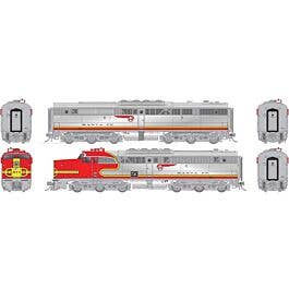 Rapido - Alco PA1 - PB1 Set - Standard DC - Santa Fe #51A, 51C ...