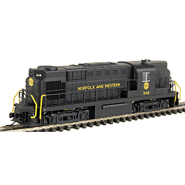 Atlas - Alco RS11 - Standard DC - Norfolk & Western #348 (black, gold ...