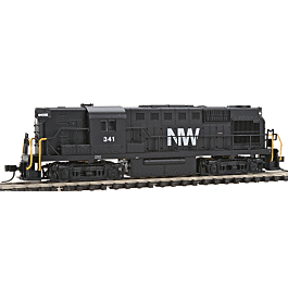 Atlas - Alco RS11 - Standard DC - Master(R) - Norfolk & Western #341 (black, white) - 150-42651