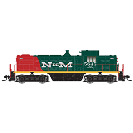 Atlas - Alco RS1 - Standard DC - Master(R) Silver - Nacionales de Mexico #5645 (green, orange ...