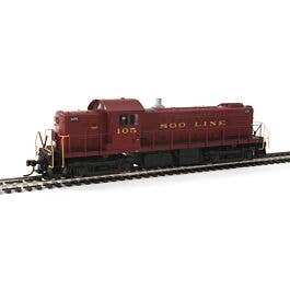 Atlas - Alco RS1 - Standard DC - Master(R) Silver - Soo Line #105 (maroon, gold) - 150-10001442