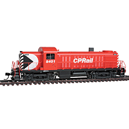 Walthers - Alco RS2 - PROTO 1000(TM) - Canadian Pacific #8401 (Action Red, black, white ...