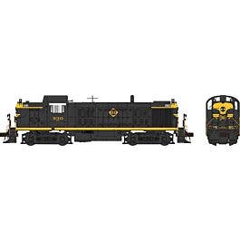 Bowser - Alco RS3 Phase 1 - Standard DC - Erie #918 (black, yellow, Large Louvers) - 6-25443