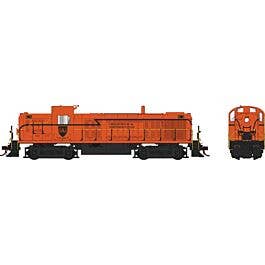 Bowser - Alco RS3 Phase 1 - Standard DC - Greenwich & Johnsonville #4116 (orange, black) - 6-25603