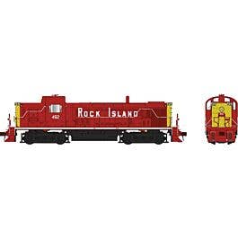 Bowser - Alco RS3 Phase 1 - Standard DC - Rock Island #492 (red, yellow, white) - 6-25618