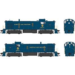 Bowser - Alco RS3 Phase 3 - LokSound & DCC - Norfolk & Western #2557 ...