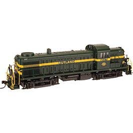Atlas - Alco RS3 - Standard DC - Rutland #202 (green, yellow) - 150-40002215