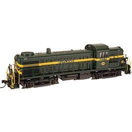 Atlas - Alco RS3 - Standard DC - Rutland #207 (green, yellow) - 150-40002216