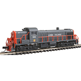 Atlas - Alco RS3 - Standard DC - Master(R) - Long Island #1555 (gray, orange) - 150-42071