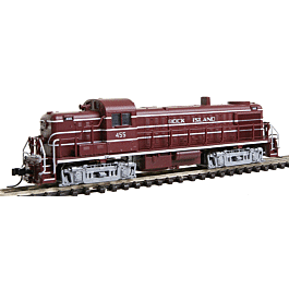 Atlas - Alco RS3 - Standard DC - Master(R) - Rock Island #455 (maroon, silver) - 150-42074