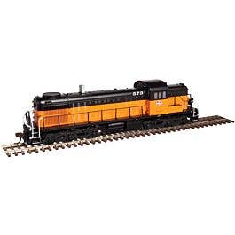 Atlas - Alco RSD4/5, Water-Cooled Exhaust - Standard DC - Classic Silver - Milwaukee Road #573 ...