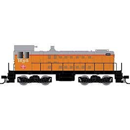 Atlas - Alco S2 - Standard DC - Master(R) Silver - Milwaukee Road #1669 (orange, gray, maroon ...