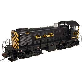 Atlas - Alco S2 - Standard DC - Master(R) Silver - Denver & Rio Grande Western #111 (black ...