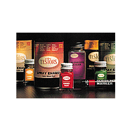 Testor - All-Purpose Enamel Paint - 1/4oz 7.4mL Bottle - Red - 704-1103