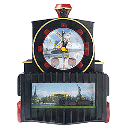CHH Quality Products - All Aboard Train Alarm Clock - 268-8860