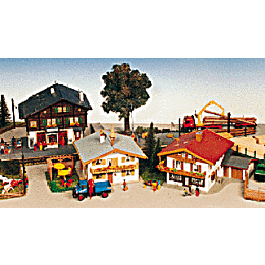 Kibri - Alpine Set w/Station - 405-8078