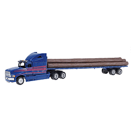 Imex - American Tractor/Trailer - Assembled - Ford Aeromax w/Flatbed ...