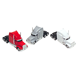 Boley - American Trucks - Tractor Only - Peterbilt 377 3-Axle - Red ...