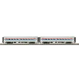 MTH - Amfleet Coach 2-Pack O-31 - 3-Rail - Ready To Run - Amtrak - 507 ...