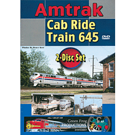 GreenFrog - Amtrak Cab Ride Train 645 DVD 2-Disc Set - 110 Minutes ...