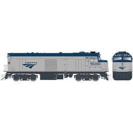 Rapido - Amtrak NPCU Cabbage Cab Car w/Sound & DCC - Amtrak #90200 (Phase V, silver, blue ...