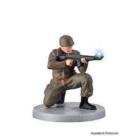 Viessmann - Animated Kneeling Soldier Firing Rifle - 769-1531