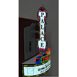 Micro Str - Animated Neon Billboard - Large Theater Combo Kit w ...