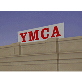 Micro Str - Animated Neon Sign - YMCA Large Horizontal 4-3/4 x 1" - 502 ...