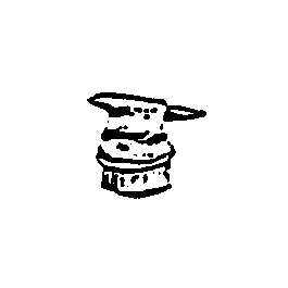 Mile Post - Anvil On Stump - 465-2929